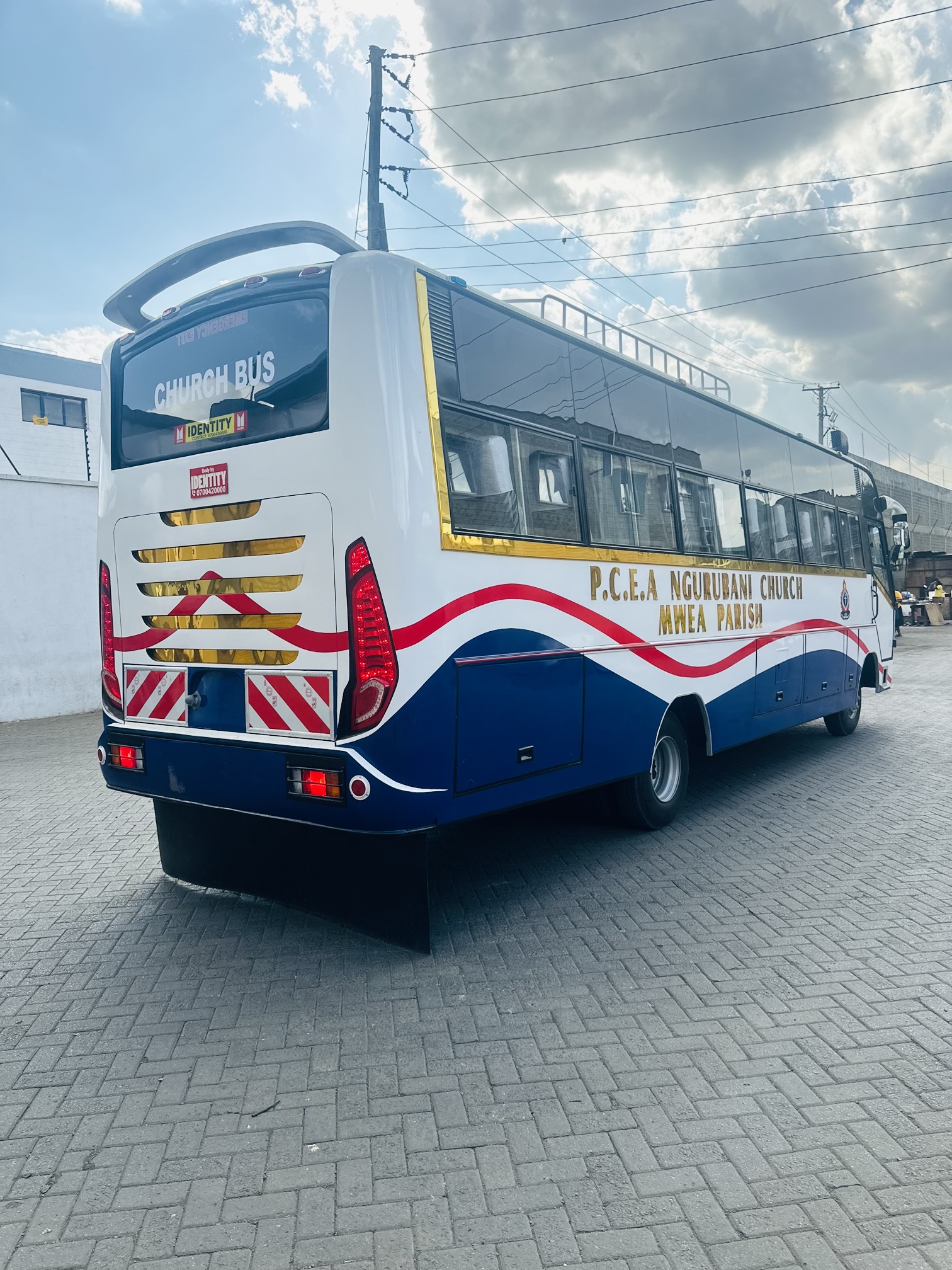 FRR 45-Seater Church Bus - Identity Auto Fabricators Ltd