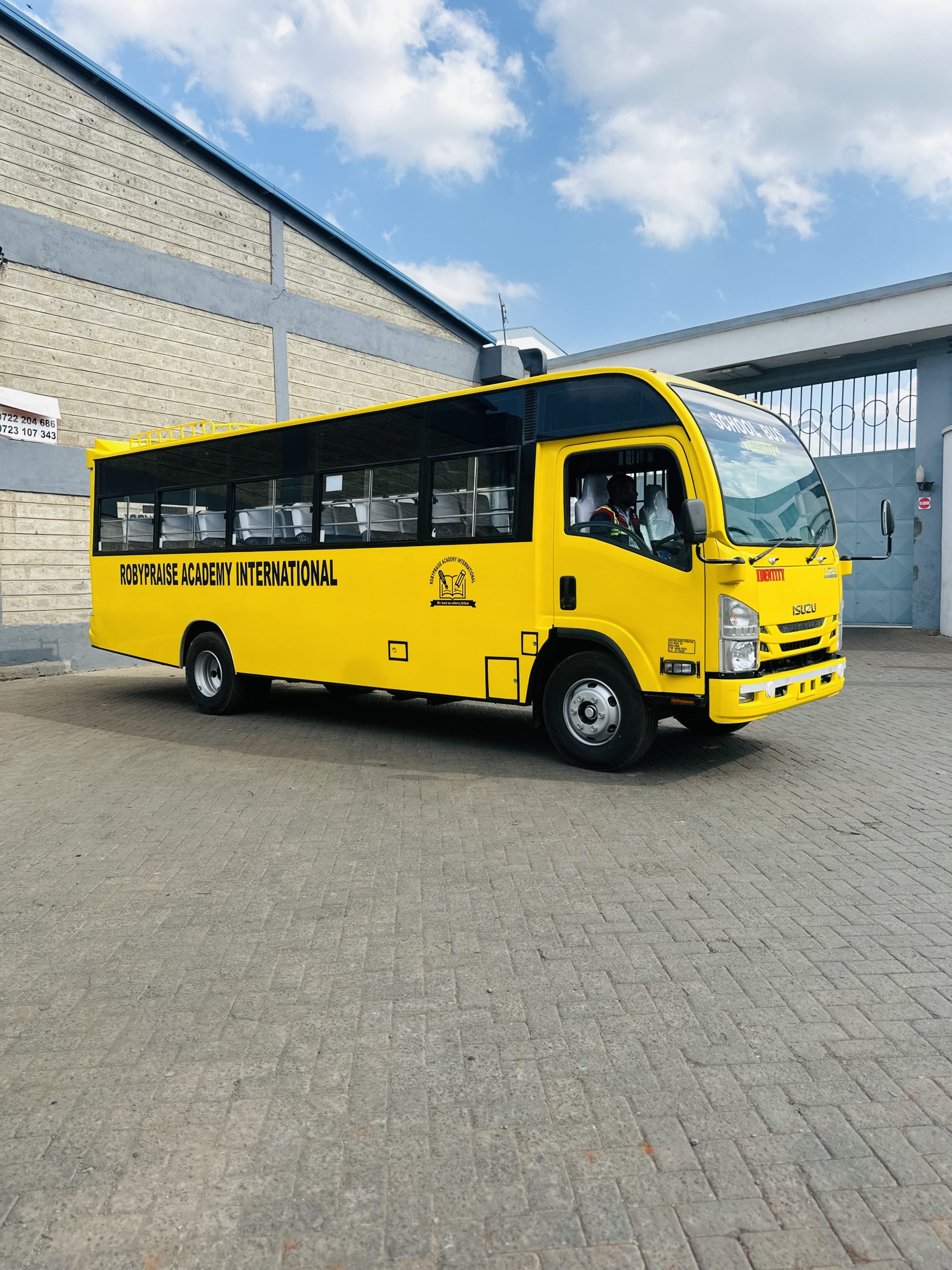 NQR 33-SEATER SCHOOL BUS - ROBYPRAISE ACADEMY - Identity Auto ...